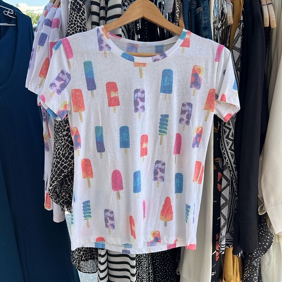 Chaser | Tops | Chaser Popsicle Tee | Poshmark